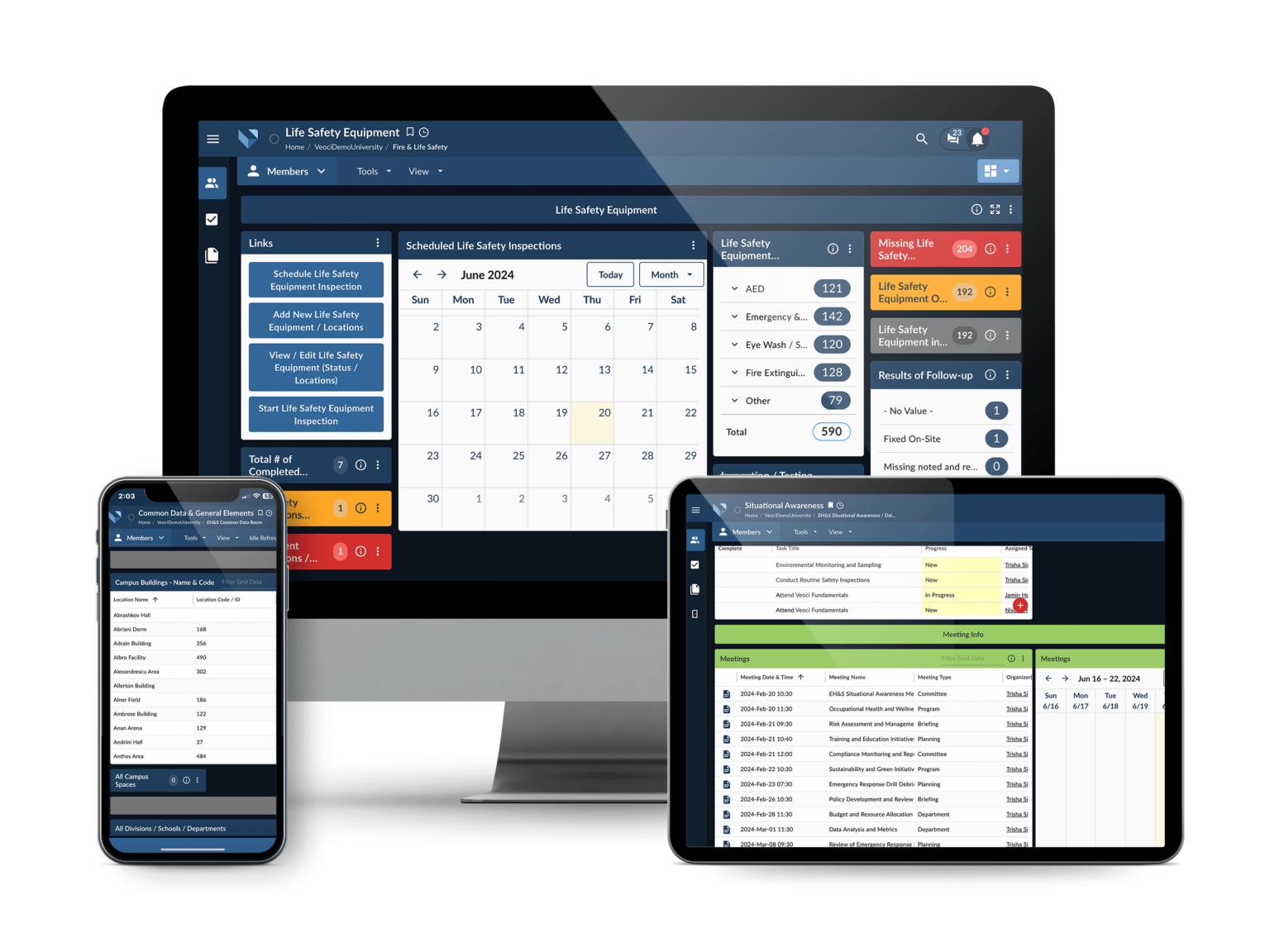 Higher Ed EH&S - Veoci